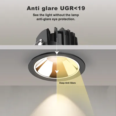 Anti-glare COB Downlight