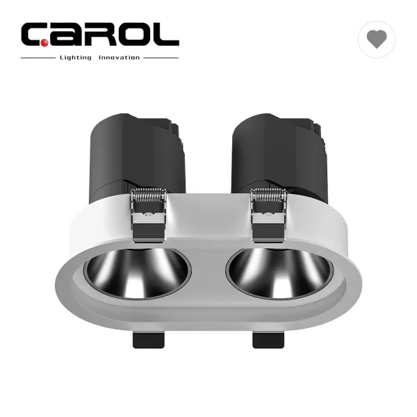 40W Oval Shape Double Downlight