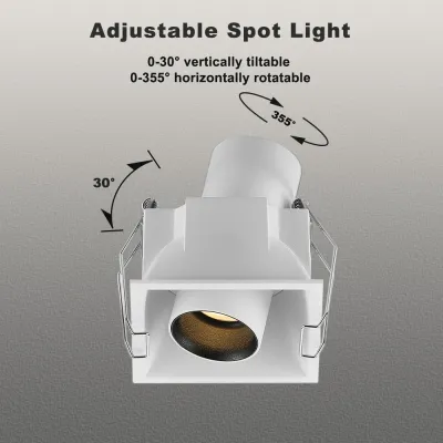 8W Tiltable LED Spotlight