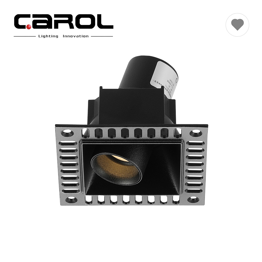 8W Trimless Square Adjustable LED Spotlight