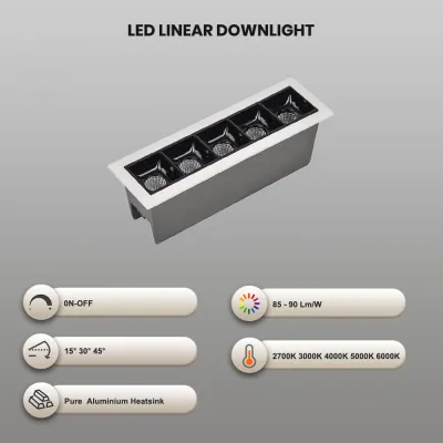 10W LED LINEAR DOWNLIGHT