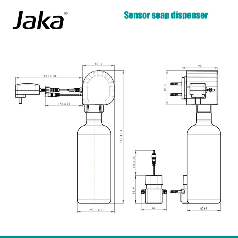 Touchless soap dispenser,sensor soap dispenser
