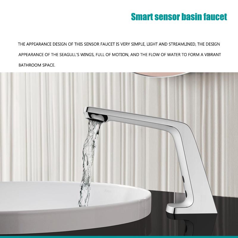 Sensor Bathroom Faucet Automatic Bathroom Faucet