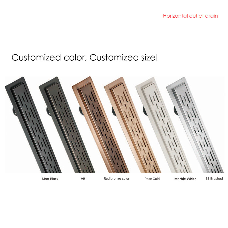 adjustable linear shower drain is popular in most developed country