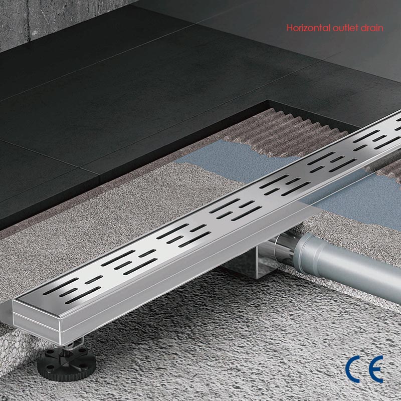 adjustable linear shower drain is popular in most developed country
