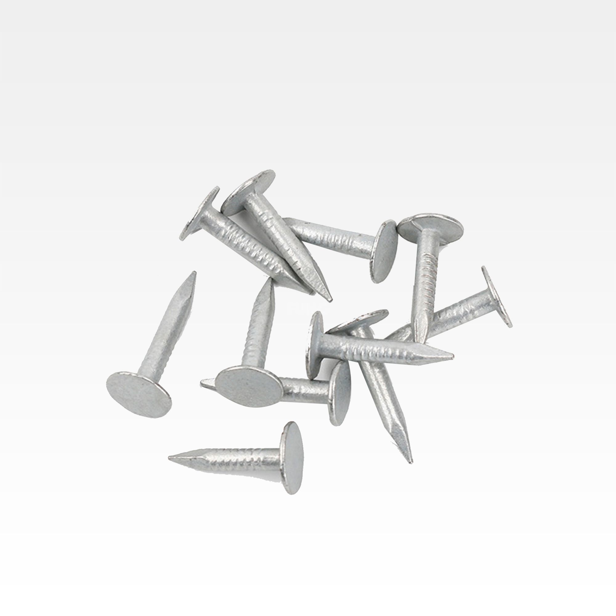 Mechanical plating of linoleum nails