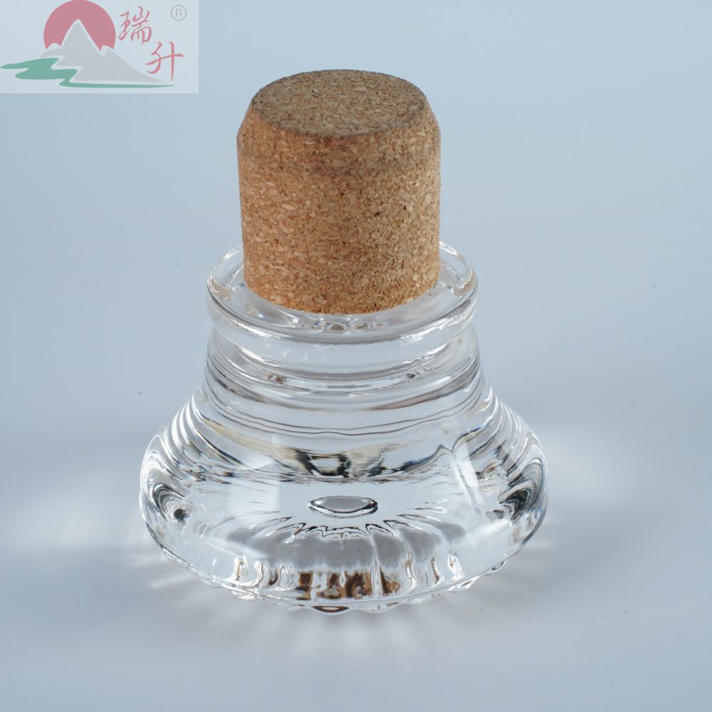 Eco-Friendly T-Shaped Glass Stopper Lids for Wine & Champagne
