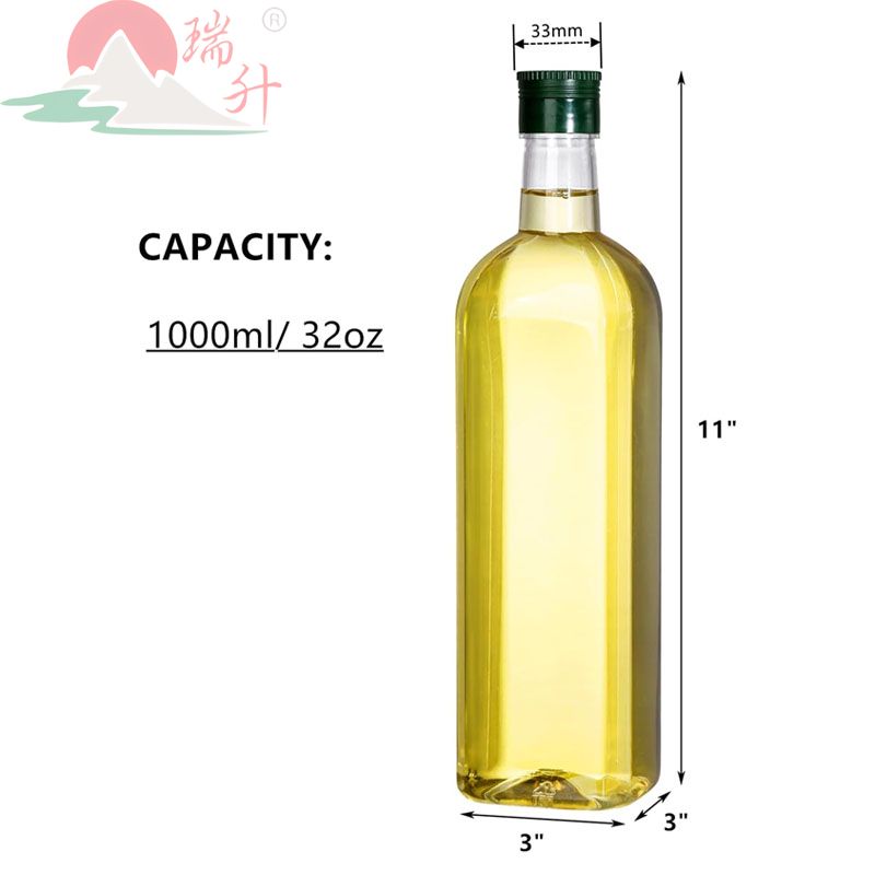 Long Neck Rum Ice Wine Bottles - Leak Proof & Versatile Storage