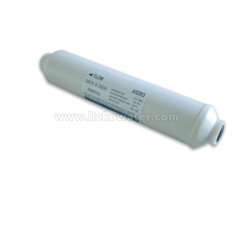 Inline GAC filters, T33 filters