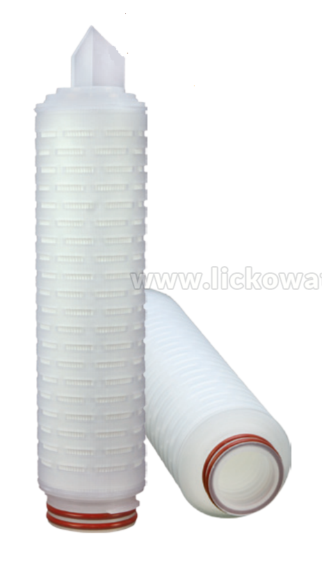 Pleated membrane filters