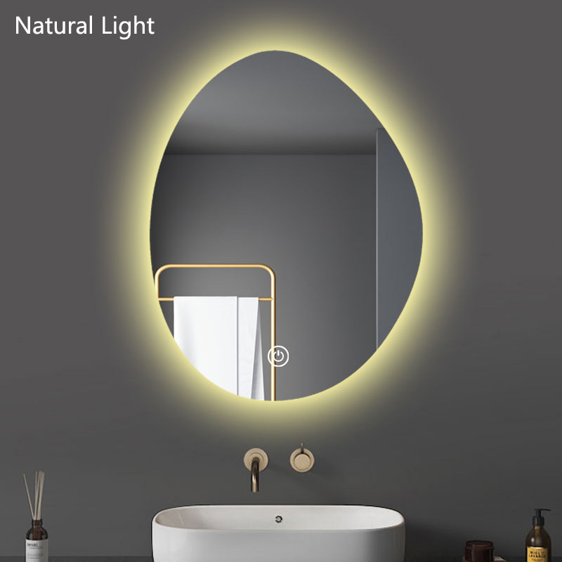 New Art Design Bathroom Cabinet LED Mirror