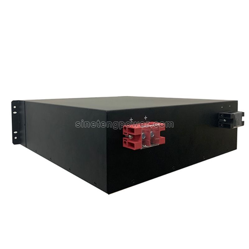 Rack Mounted 48V200AH LiFePo4 lithium Battery Pack