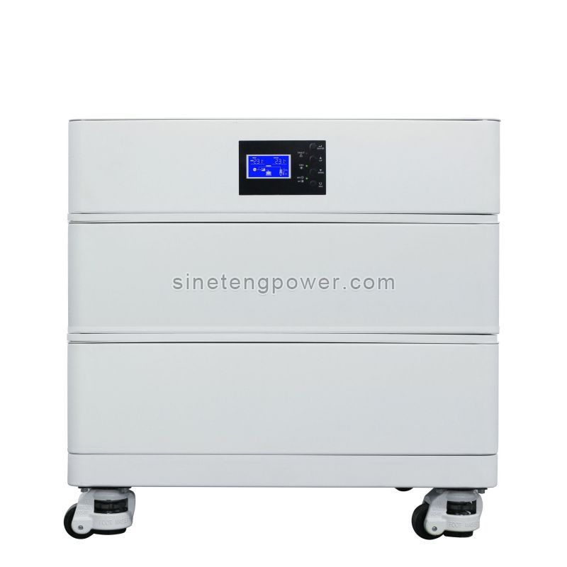 Stackable Battery Mobile Stacked Home PV System