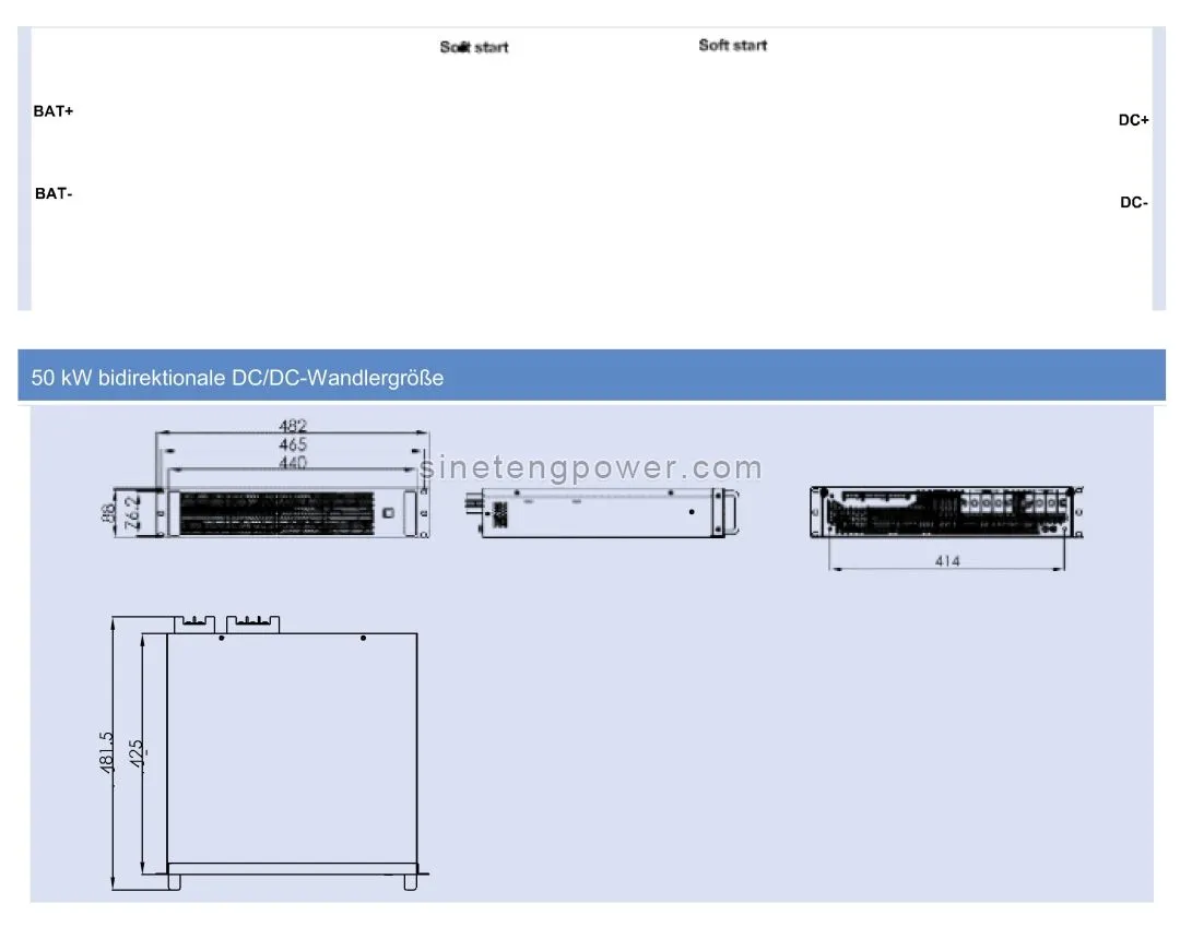 Module ESS Module DC/DC directionnel BI