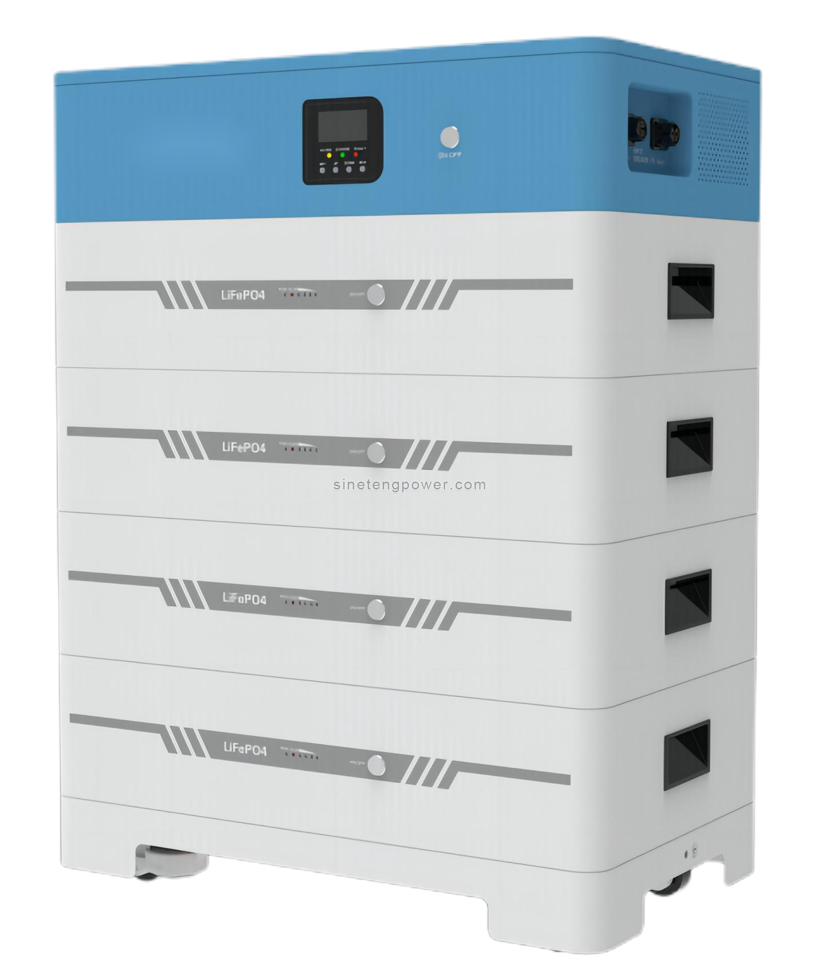 Stackable Movable Flexible Lithium Battery System