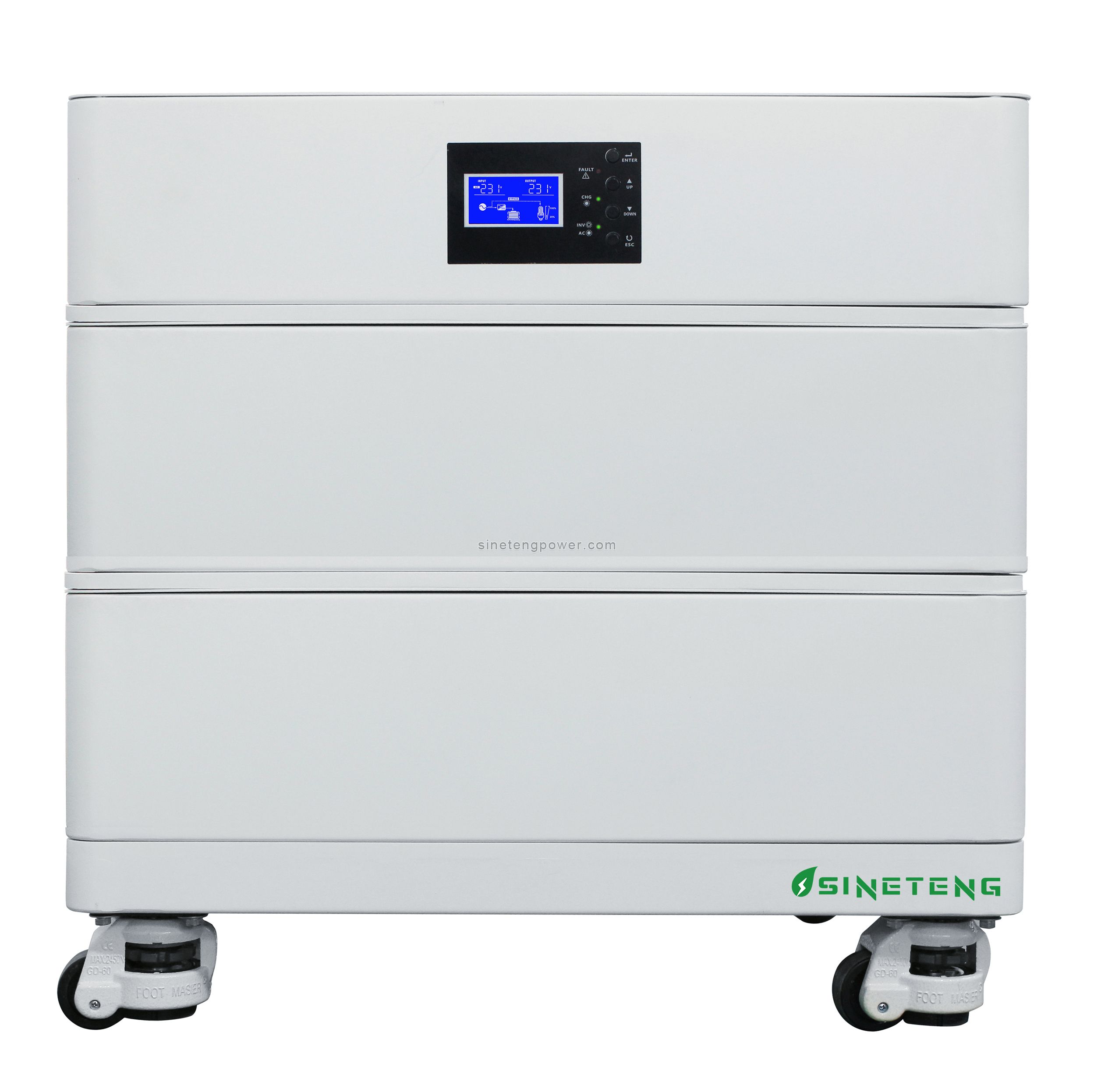 Stackable Battery Mobile Stacked Home PV System