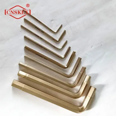 Non-Sparking Hex Key Wrench Set, Safety Allen Wrench Set