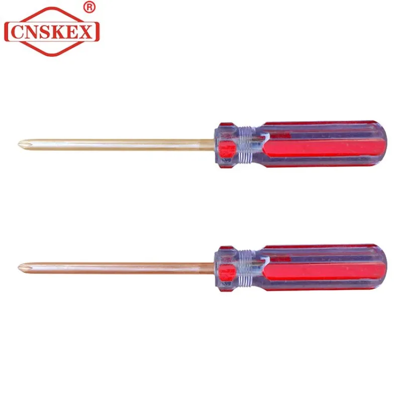Non-Sparking Phillips Screwdriver(Plastic Handle)
