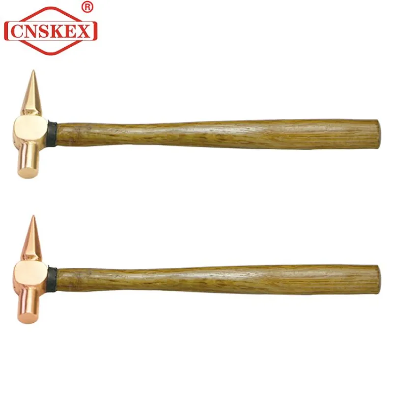 Non-Sparking Testing Hammer(Wooden Handle)