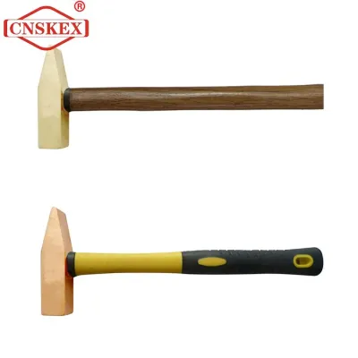 Non-Sparking Cross Pein Engineering Hammer(Fiber Handle)