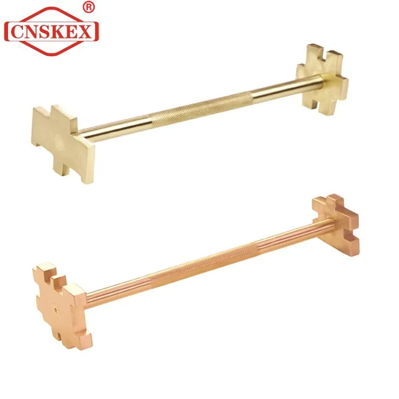 Non-sparking Double Ended Bung Wrench