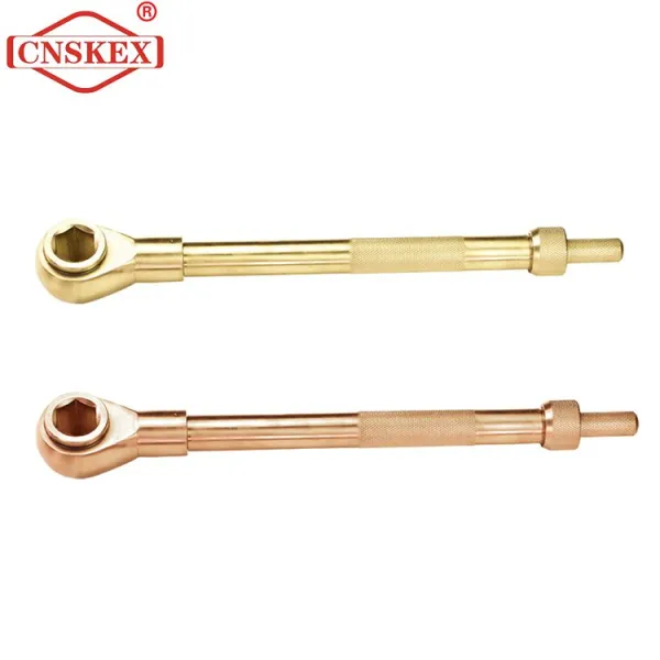 Non Sparking Ratchet Wrench with Retractable Handle - Sikai Safety Tools