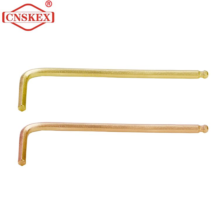 Non-sparking Allen Key with Ball