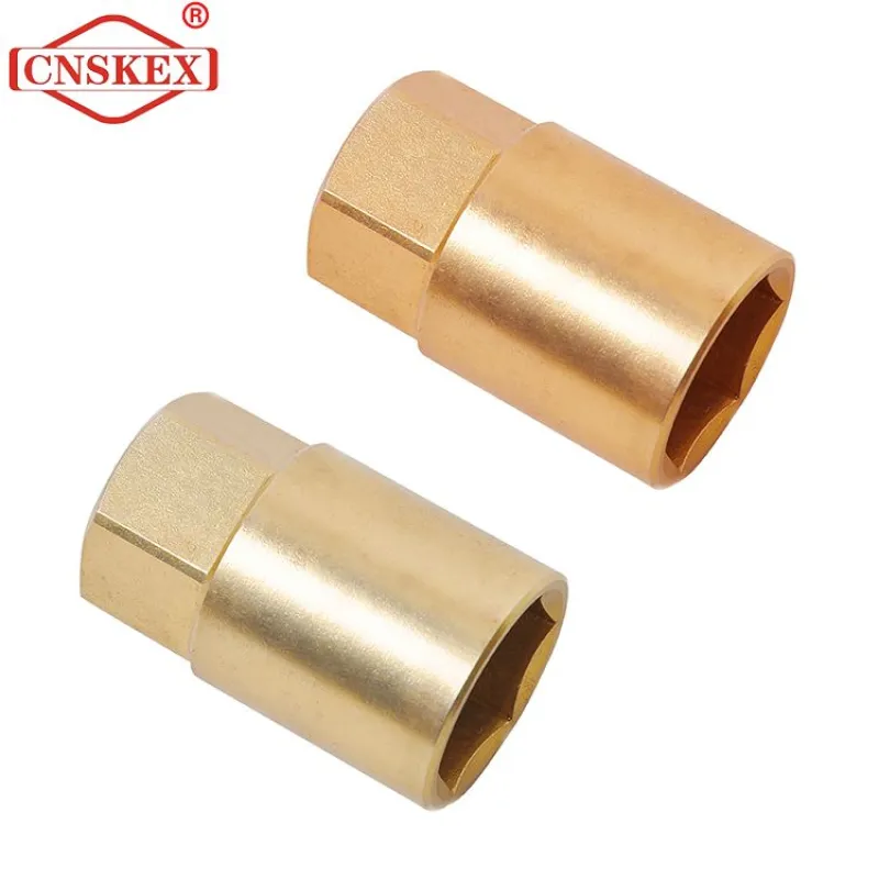 SK118 | Non-Sparking 1/2" Sockets with Hex Profile in Aluminium Bronze
