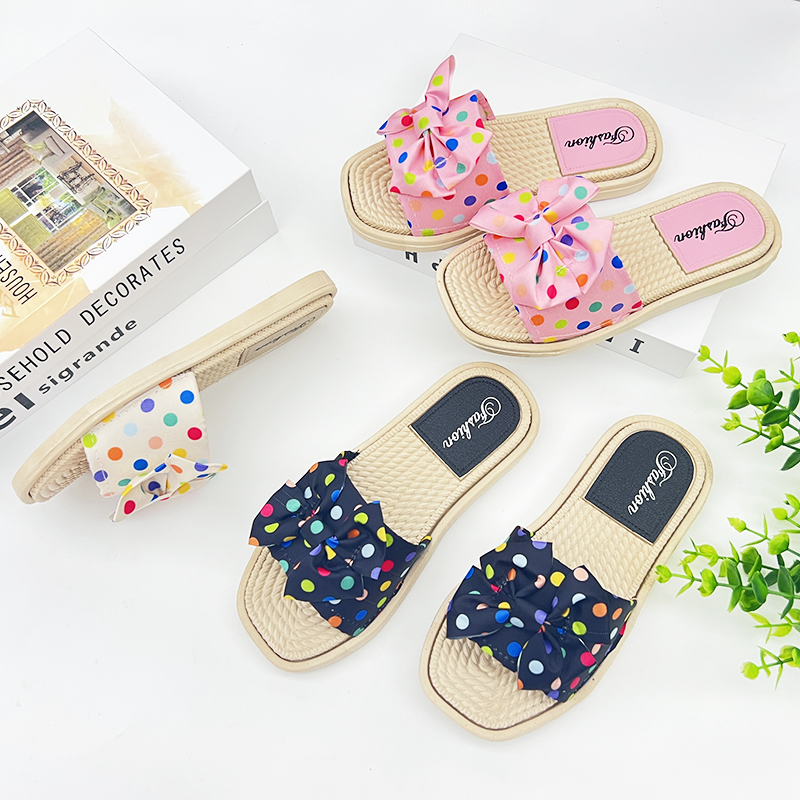 little girl slippers,New style bow girl slipper, outdoor slippers