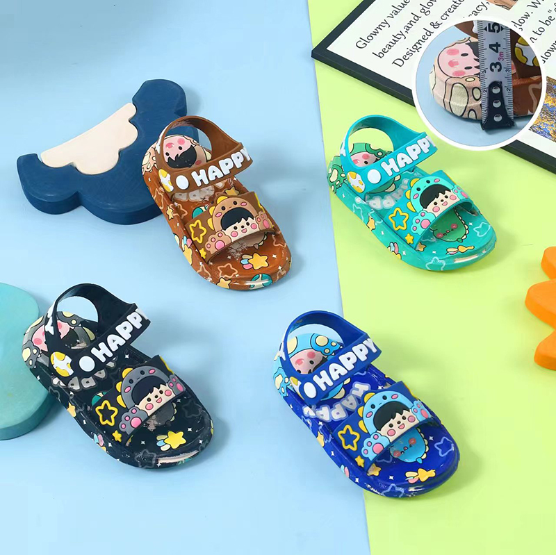 Drip molding sandals,sandals for kids girls, cartoon sandals kids