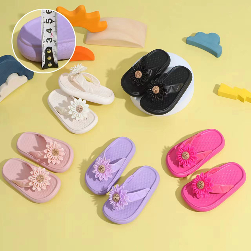 kids flip flops,baby shoes,bow children shoes