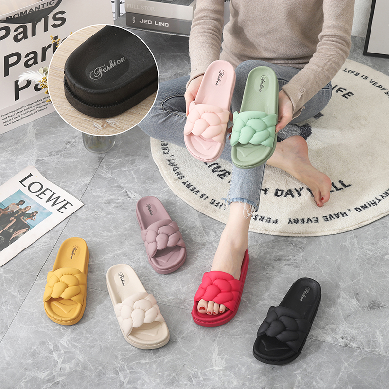 sole summer slippers,flat footwear women,plain slippers