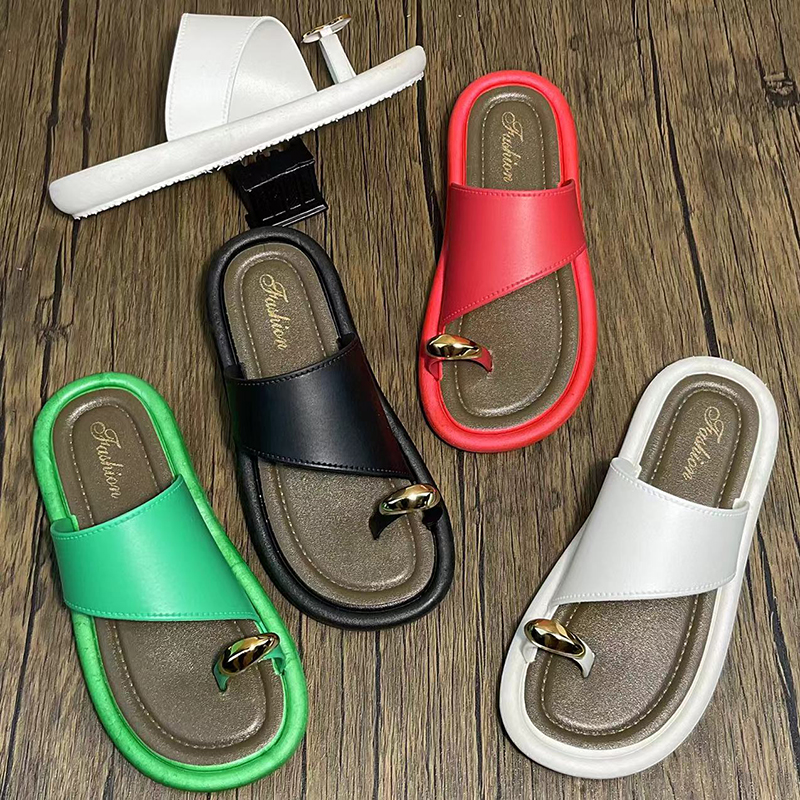 temperament beach slippers,colorful accessories shoes,fashion slippers