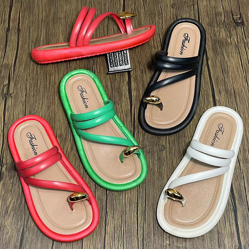 temperament beach slippers,colorful accessories shoes,fashion slippers