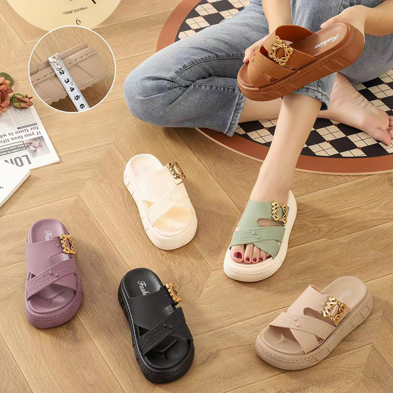 popular slide slippers,thick platform slippers,fashion shoes