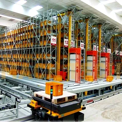 Industrial Pallet Storage Racks Automated Warehouse