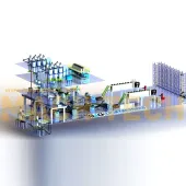 Vertical Type Mixer Upstream Equipment System