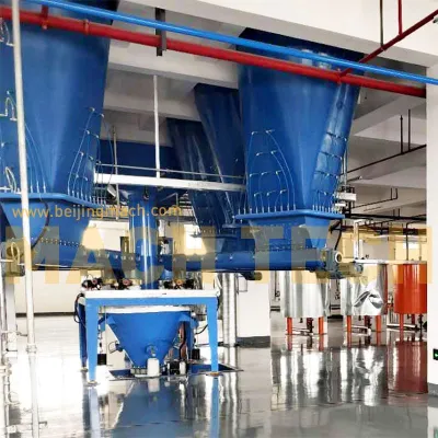 Mixer Upstream batching System for 3-4 story-building