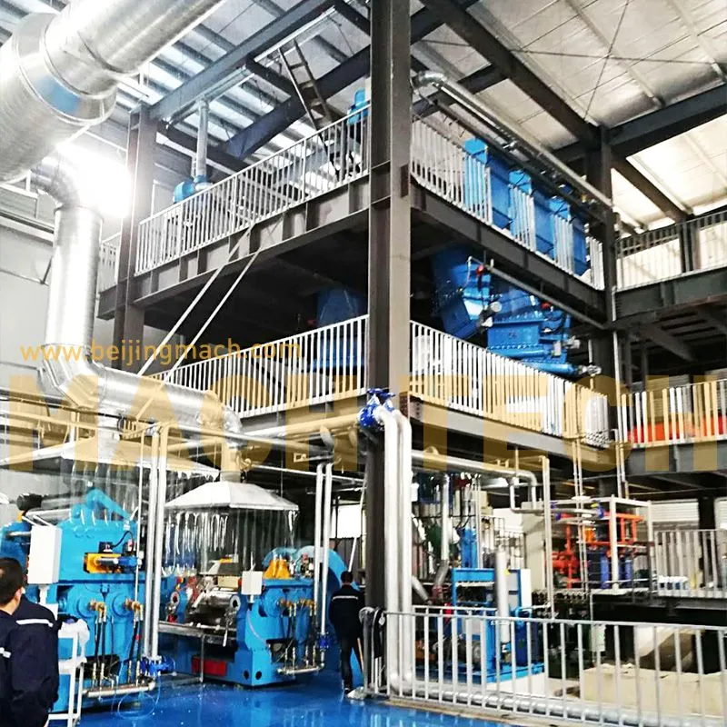 Characteristics of the Mach mixer upstream equipement system