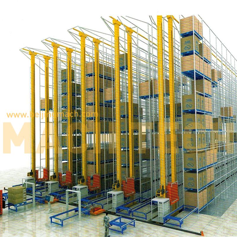 Industrial Pallet Storage Racks Automated Warehouse