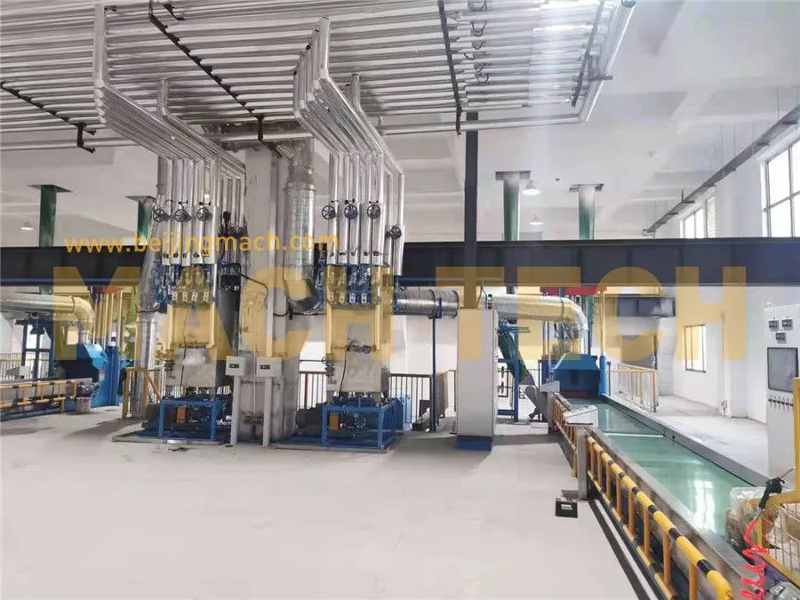 Mixer Upstream batching System for 3-4 story-building