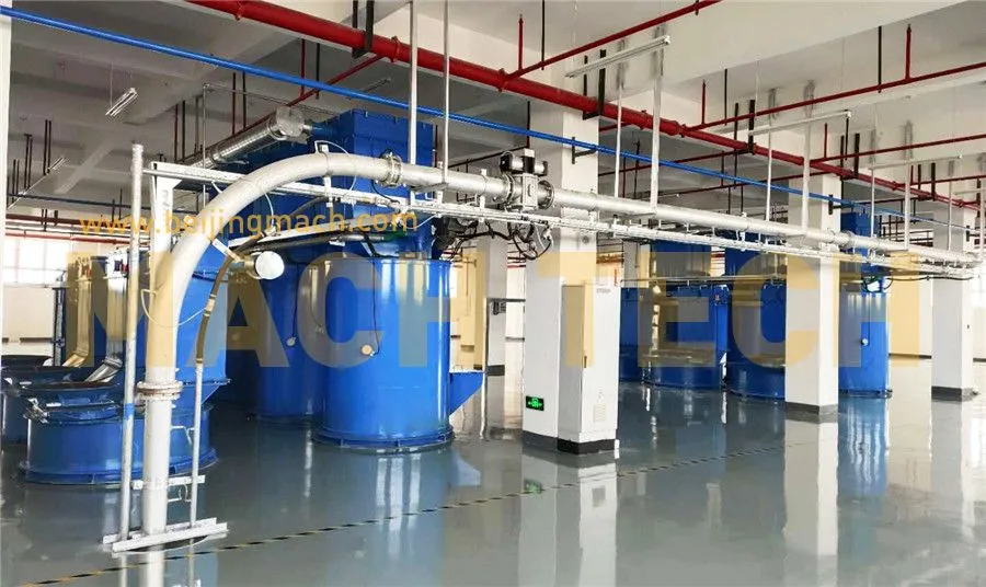 Mixer Upstream batching System for 3-4 story-building