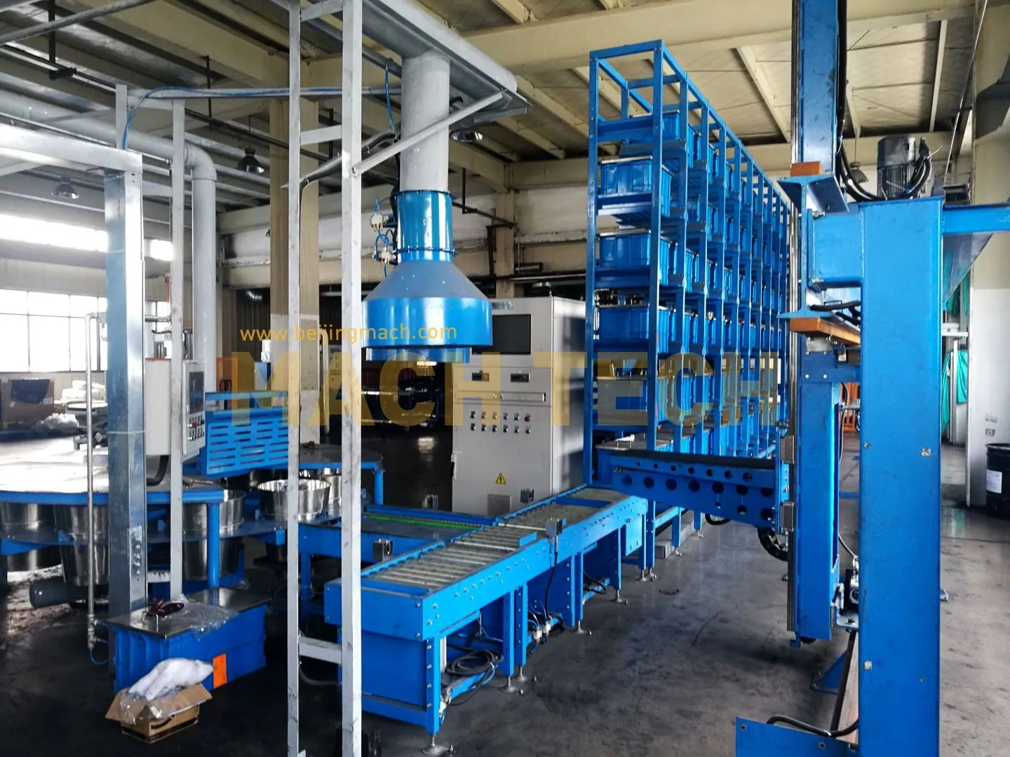 semi-automatic batching system