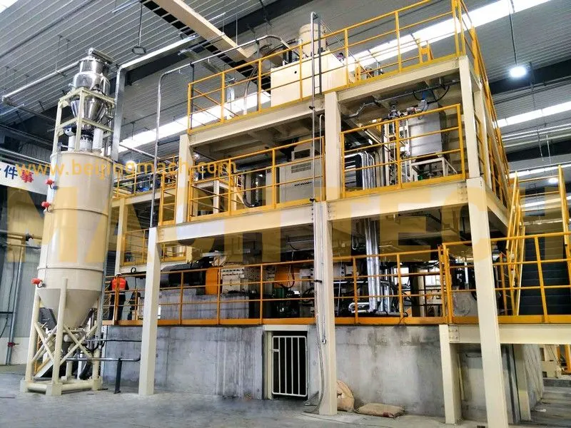 Cable polymer material/PVC automatic batching system