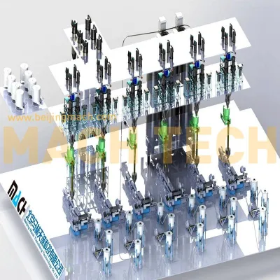 Cable polymer material/PVC automatic batching system