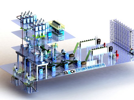 Characteristics of the Mach mixer upstream equipement system