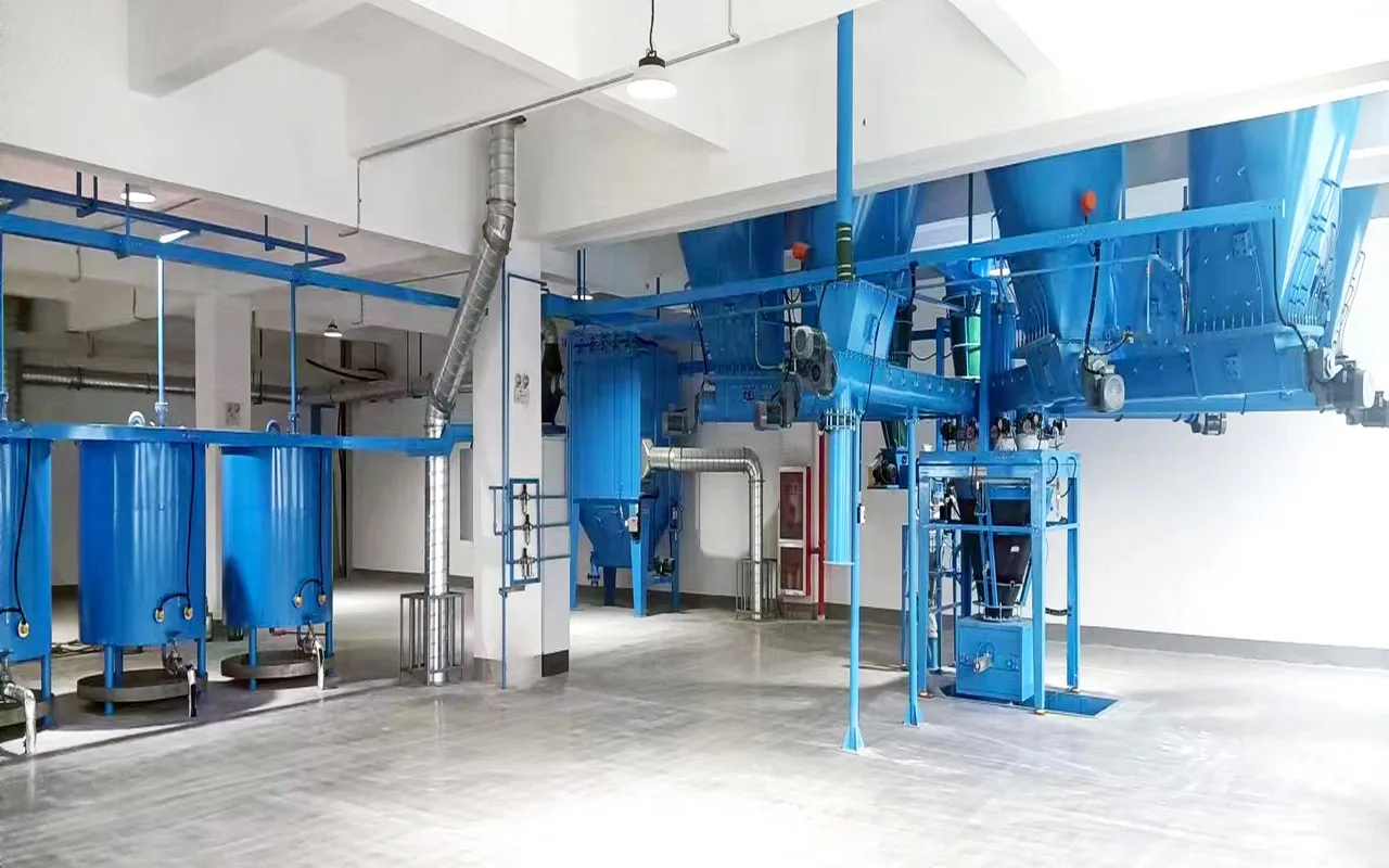 What are the key operating points for the mixer upstream equipment system?