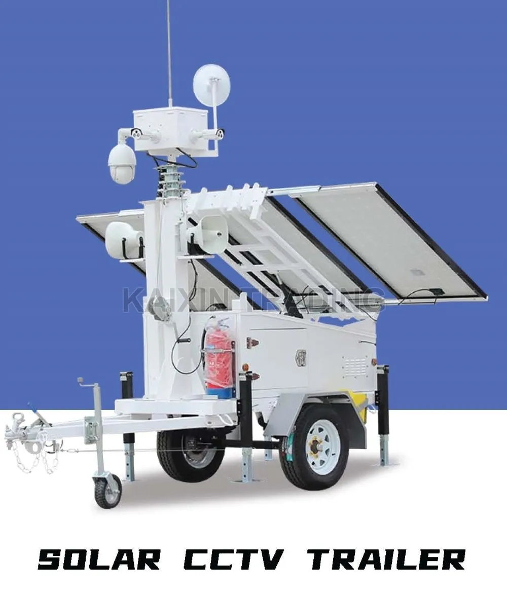 SOLAR CCTV TRAILER