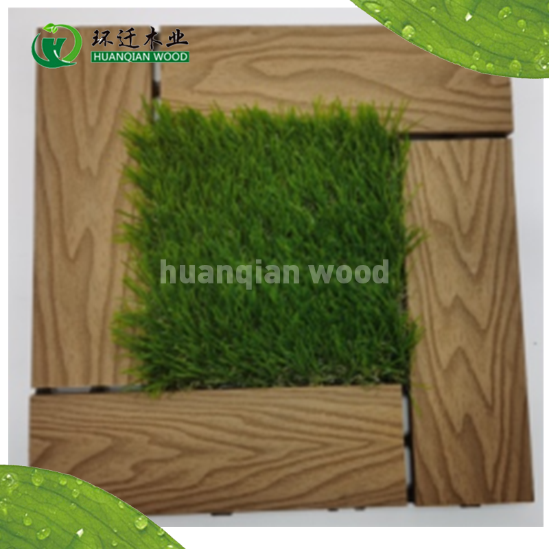 WPC&Grass DIY Decking