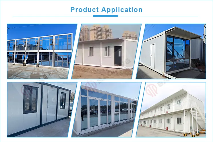 made modern prefab flatpack tiny house 20ft flat rack container house